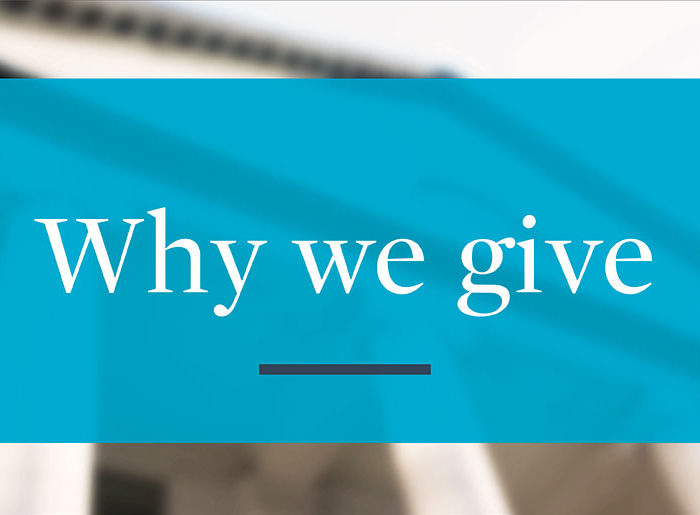 Why I Give | Betty Ann Blum - Mass General Giving